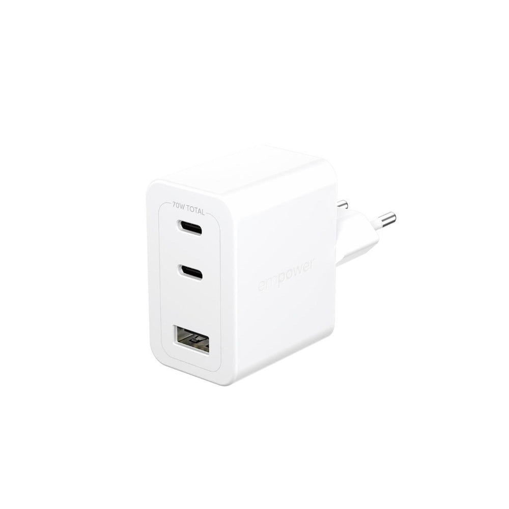 Panzerglass Empower Turbo 2xUSB-C + USB-A - 70W – Buyn AB