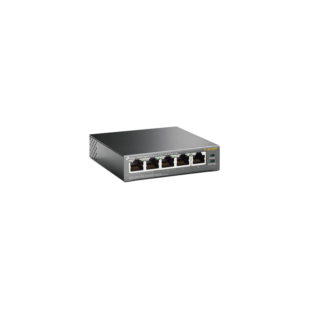 TP-Link TL-SG1005P 5-Port GbE Switch med 4-Port PoE – Buyn AB